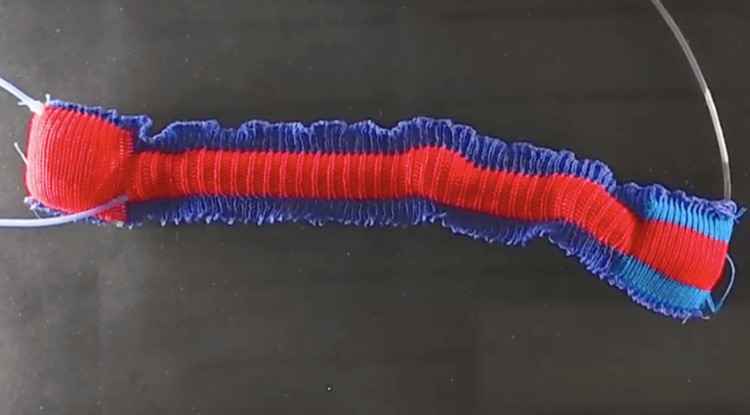 3D knitting for the robotics sector