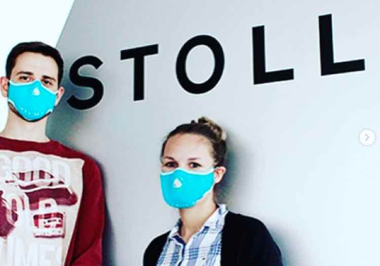 Stoll offers flat knitted facemask patterns